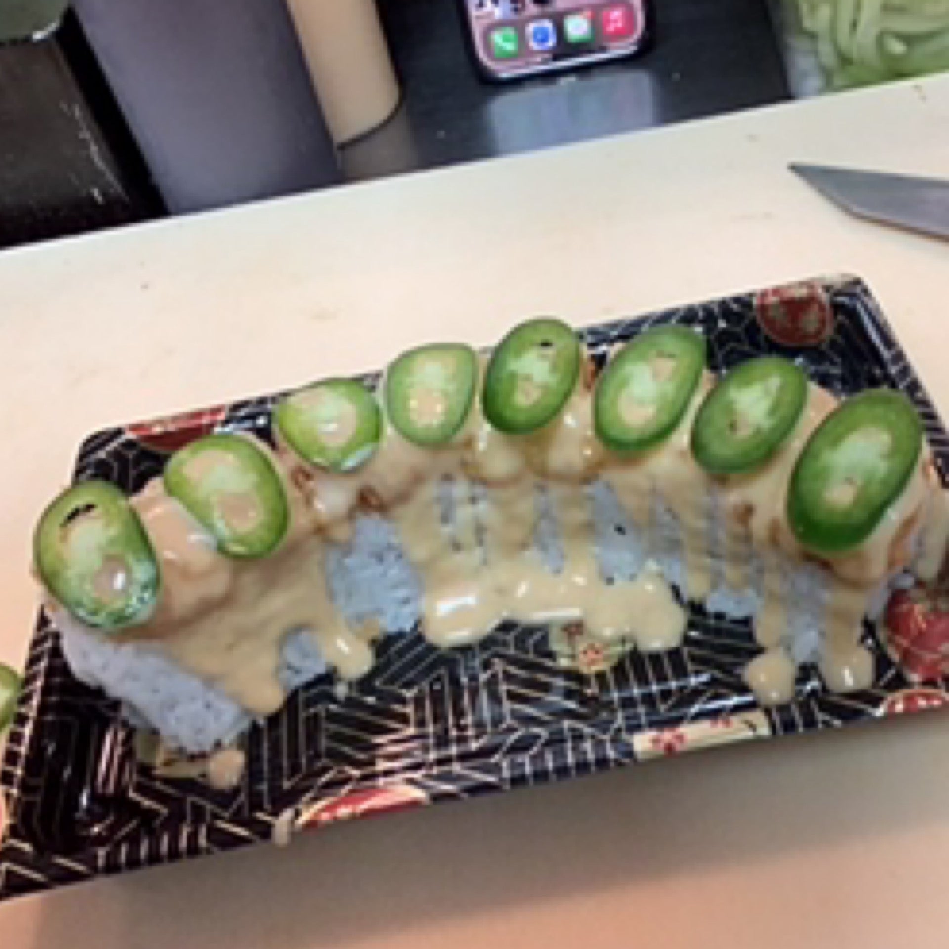 White thunder roll | hoshi Japanese express Troy